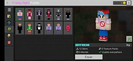 Friday Night Funkin Skin Pack v5 (Final Update) | MCPE-DL.COM